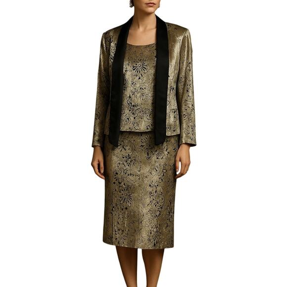 Zonda Nellis | Jackets & Coats | Zonda Nellis Silk Velvet 3 Piece Set ...
